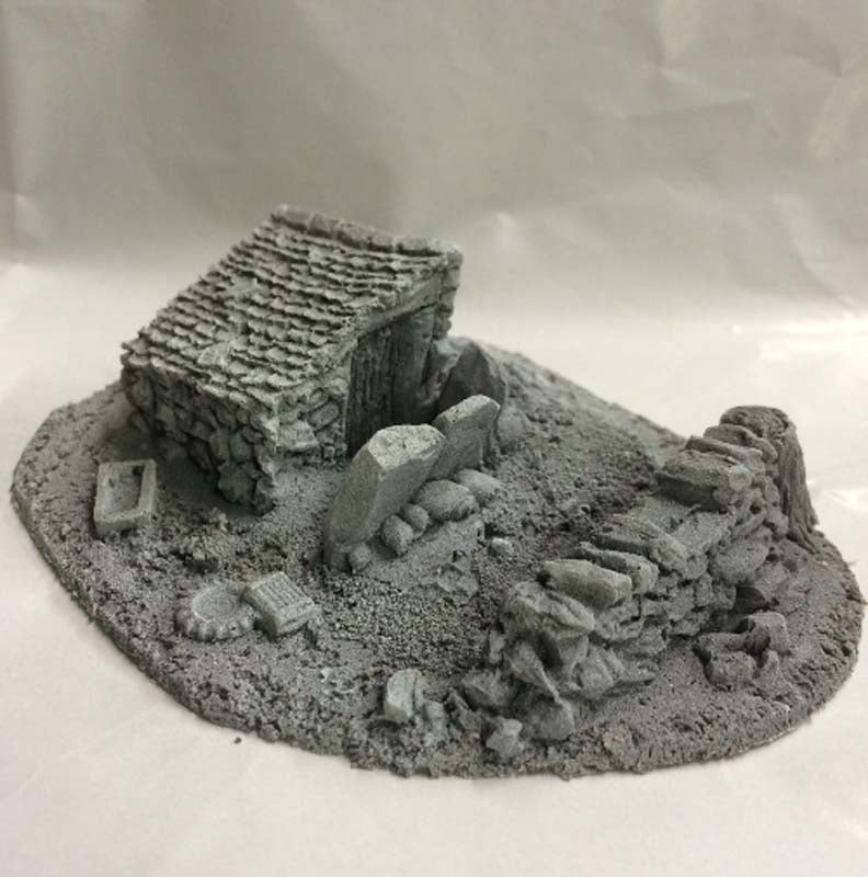 Battle Zone Derelict Building Type 10 – Model Realm