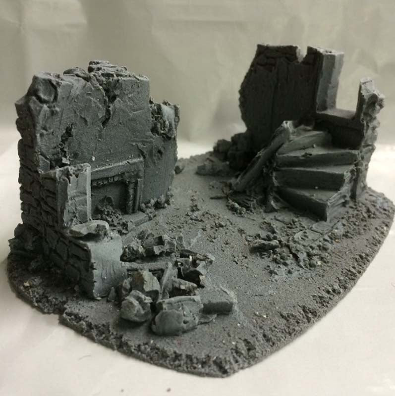 Battle Zone Derelict Building Type 14 – Model Realm