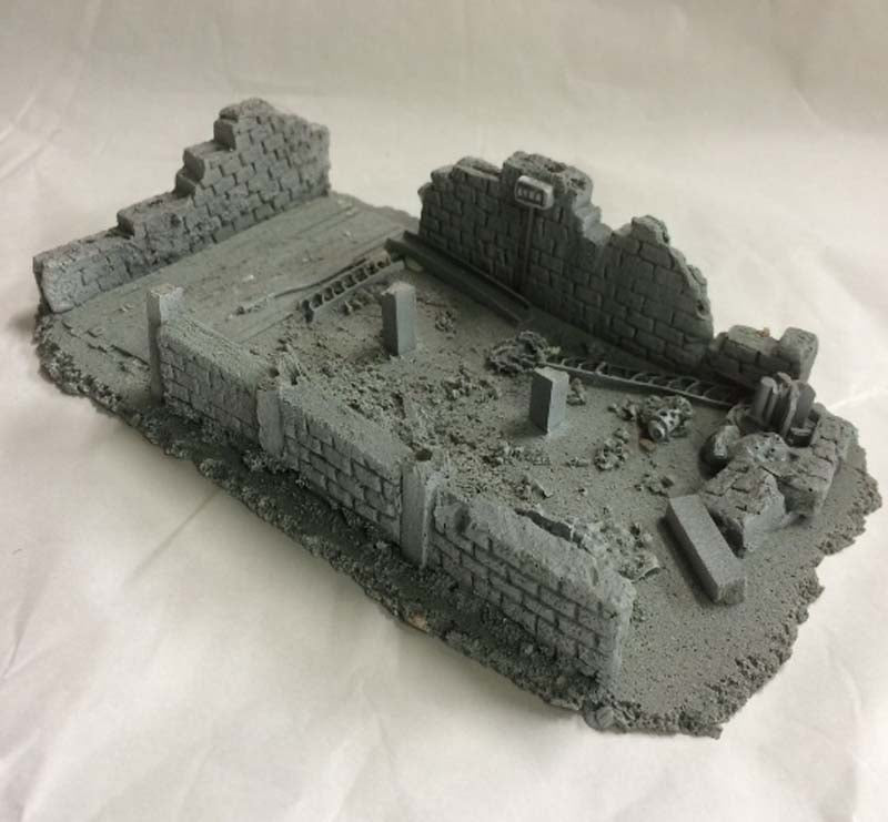 Battle Zone Derelict Building Type 15 – Model Realm