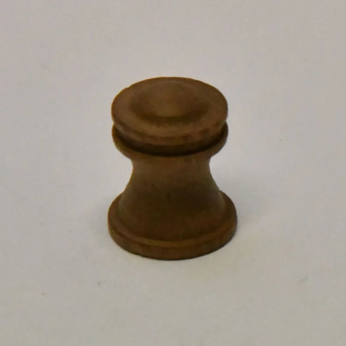 Mantua Walnut Capstan 10x15mm – Model Boat Fitting – Model Realm