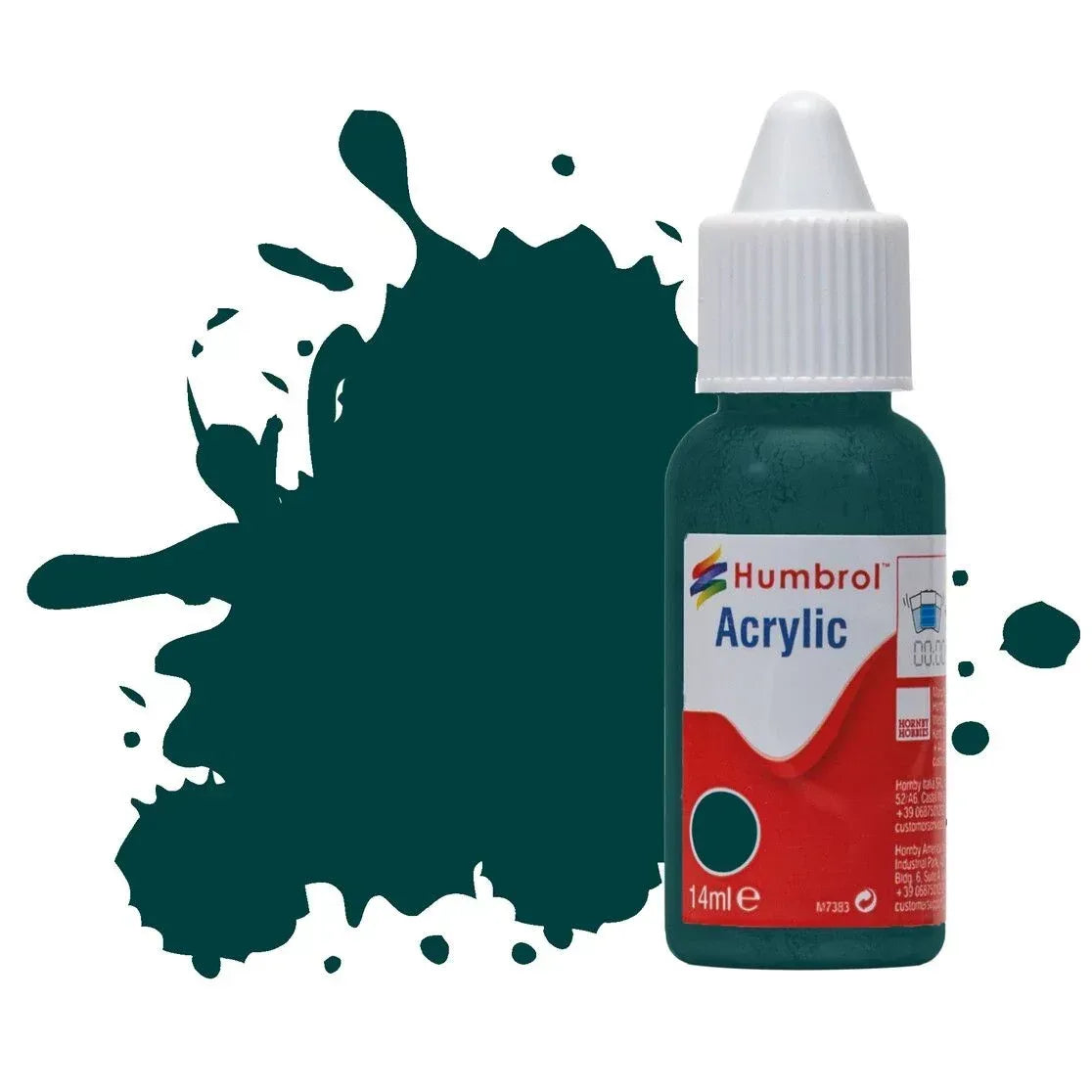 Humbrol No 239 Racing Green Gloss 14ml Acrylic Dropper Bottle – Model Realm