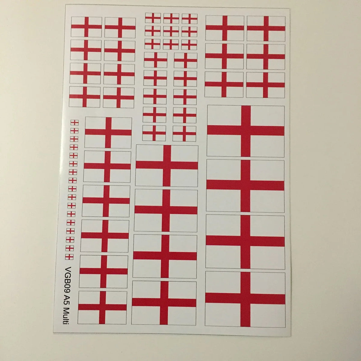 Becc GB Admirals Flag Model Decals – Self-Adhesive Stickers for Ships ...