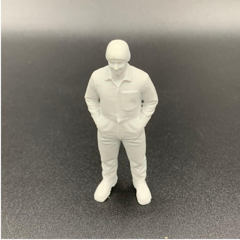 Engineer/ Mechanic Crew Figure | Model Boats & Workshop Scale Model ...