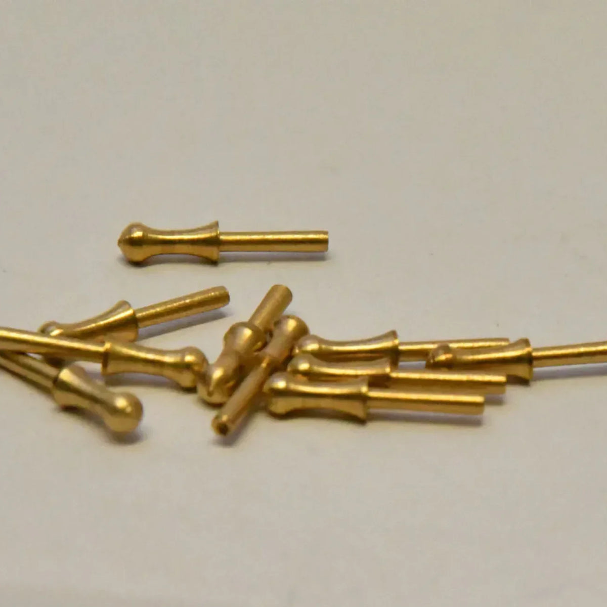 Mantua Brass Belaying Pins 8mm – Model Ship Fittings – Model Realm