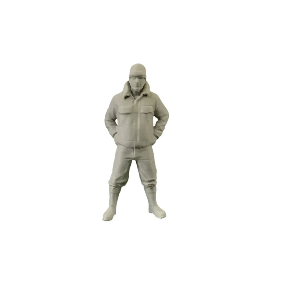 Crew figure model boats 3D-Printed Model - Scales from 1/10 - 1/56 ...